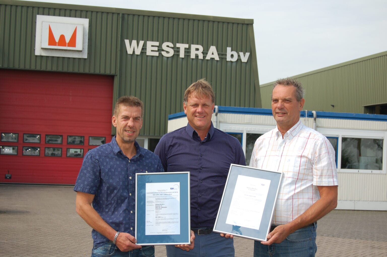 Certificeringen bij Westra - WESTRA B.V.