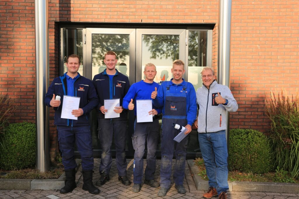 Lasdiploma's behaald bij Westra - WESTRA B.V.